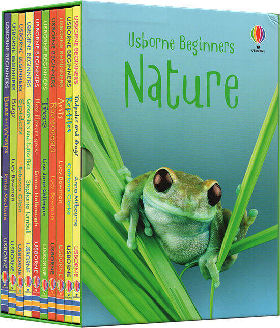 (In Stock) 10 หนังสือ/ชุด Usborne Beginners ธรรมชาติตรัสรู้หนังสือภาพ ...