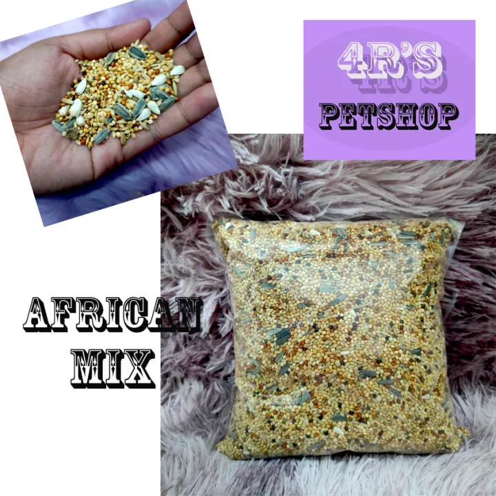 4R's Pet Shop AFRICAN MIX bird mix for all types of birds hamsters ...