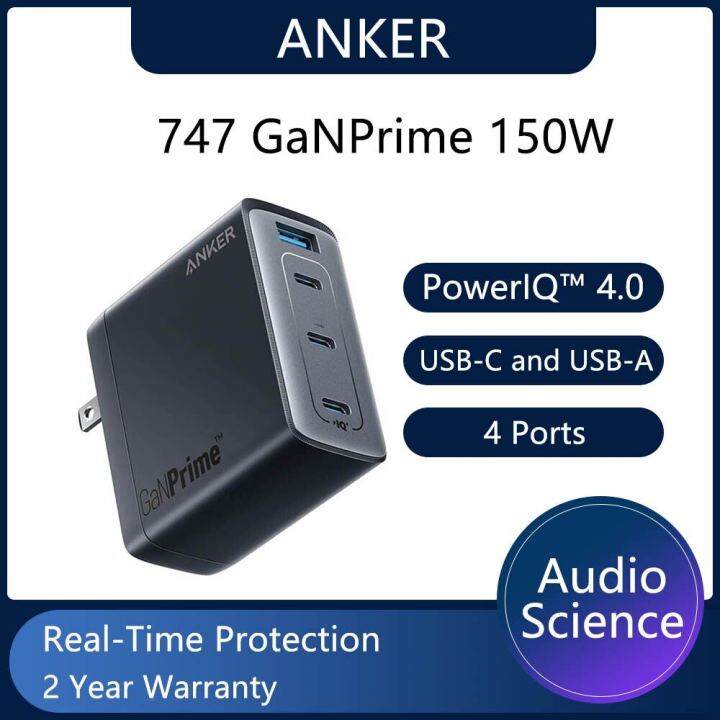 Anker USB C Charger, Anker 747 Charger GaNPrime 150W | Lazada PH