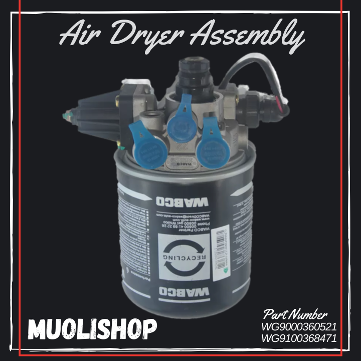 𝙈𝙐𝙊𝙇𝙄 SINOTRUK HOWO PARTS Air Dryer Assembly GW9000360521 WG9100368471 ...