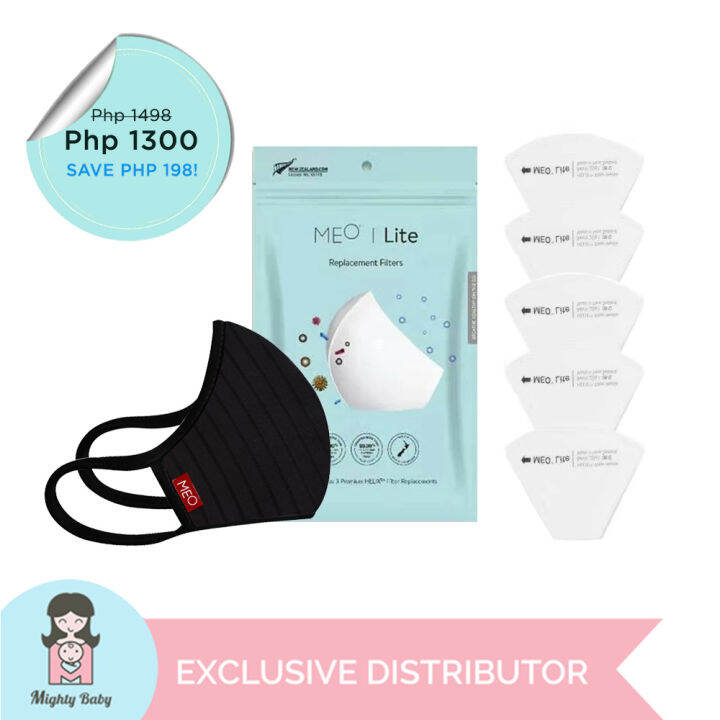 Meo Lite Mask + Meo Helix Filter | Lazada PH