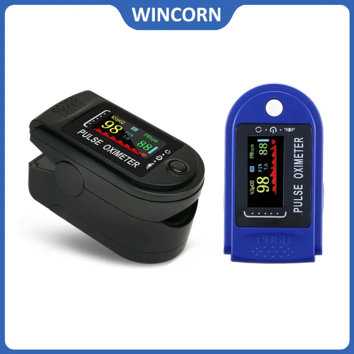 Heart Rate Monitor Oximeter Finger Pulse Oximeter Fingertip Home Pulse ...