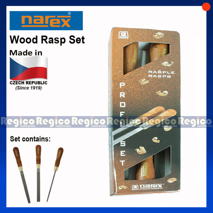Narex Wood Rasp Set (#8542) Woodworking Regico Hardware | Lazada PH