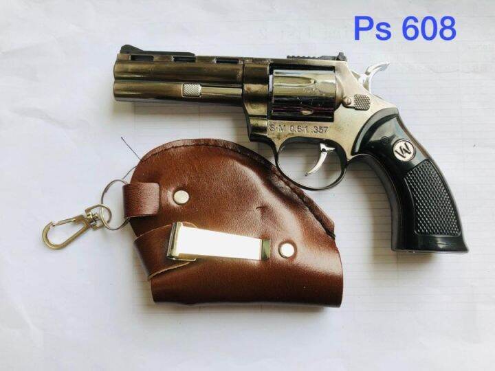 Korek Api unik model pistol revolver free sarung | Lazada Indonesia
