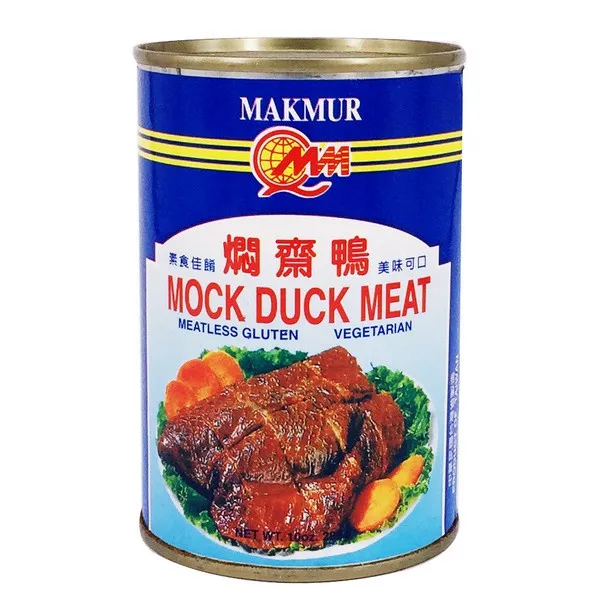 🔥【Ready Stock秒发货】Makmur Mock Duck Meat Vegetarian (285g) 万茂牌焖斋鸭 | Lazada