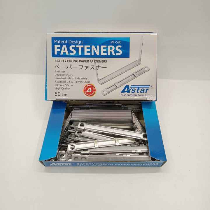 Astar Metal File Fastener 2 Hole / Fasteners / Pengikat Kertas 纸扣 ...