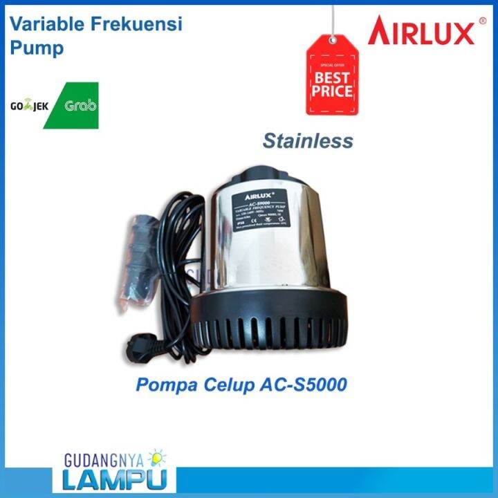 pompa celup kolam stainless/variable frekuensi pump /AIRLUX AC-S5000 ...