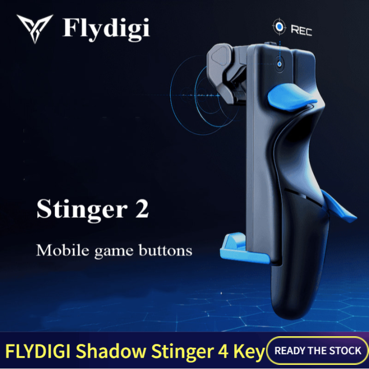 Flydigi Shadow Stinger Trigger 2 Generation Game Controller CapAir Mapping 2 Mobile Game Button ...