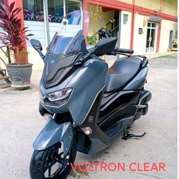 NMAX V2 Windshield Visor Voltron Mask Face Lift MHR w Side mirror Nmax ...
