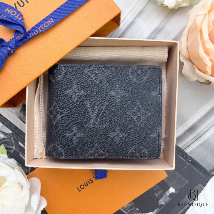 NEW LOUIS VUITTON MULTIPLE SHORT BLACK MONOGRAM ECLIPSE CANVAS ...