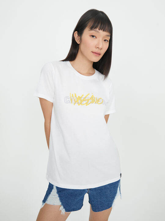 มอสซิโม® M3130-0006 เสื้อยืด Standard Tee MSM California - White ...