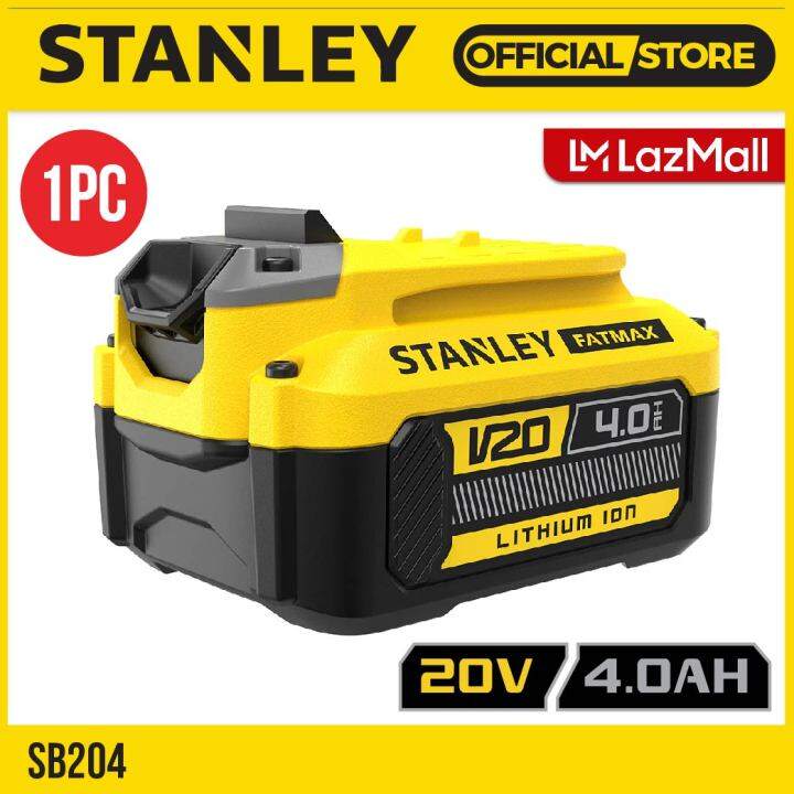 STANLEY SB204 FATMAX V20 4.0AH LITHIUM-ION BATTERY 20V | Lazada