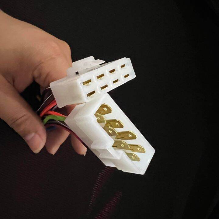 8 PIN CAS-8TL MALE AND FEMALE SOCKET 8 TERMINALS CIRCUIT HEAVY DUTY ...