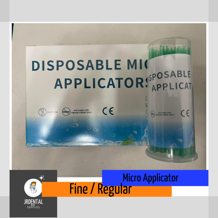 100 pieces Dental Disposable Micro Applicator Tip | Lazada PH
