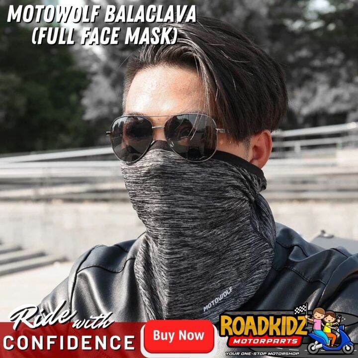 ORIGINAL MOTOWOLF BALACLAVA FULL FACE MASK | Lazada PH