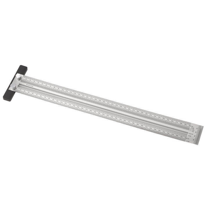 High-Precision Scale Ruler Marking Ruler T-Type Hole Ruler Right Angle ...