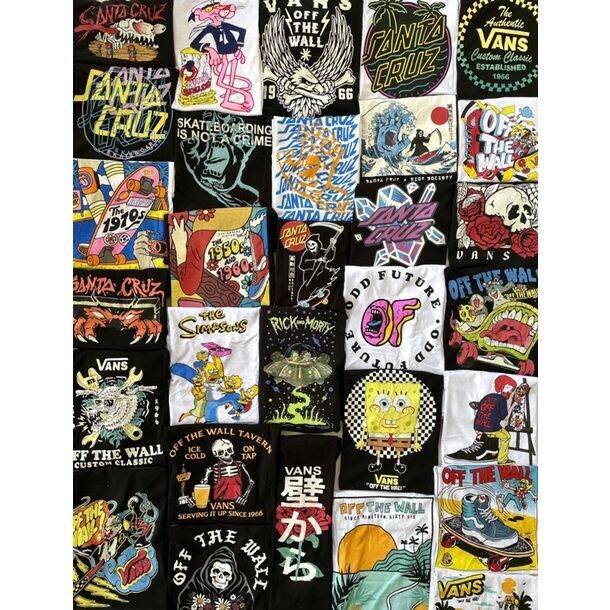 Vans x Sta Cruz T-Shirt Front & Back Print Mens Cut Bangladesh ...