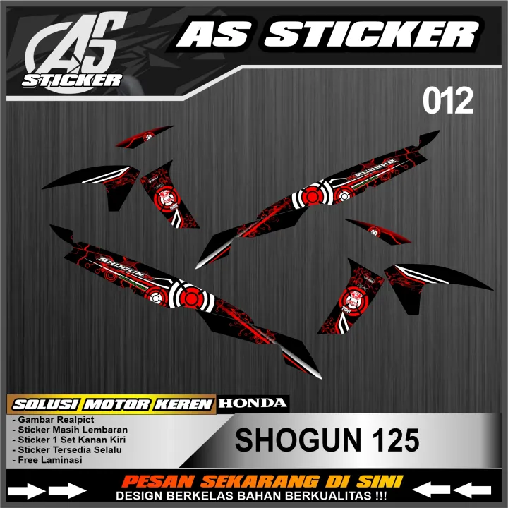 012a Sticker Variasi Striping Shogun, Smash, Sp 125 RR Desain Tegnologi ...
