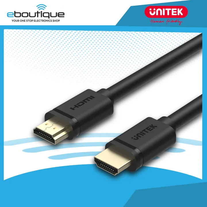 UNITEK HDMI with Ethernet Flat Line Cable/Extender to Laptop/PC/Computer/TV (Y-C142/Y-C144 ...