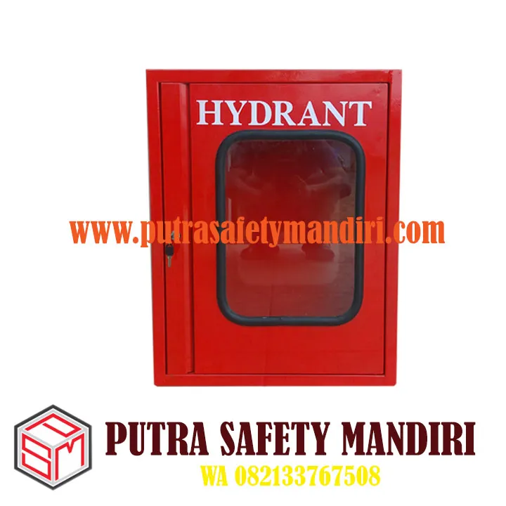 FIRE HYDRANT BOX INDOOR KACA KUNCI TYPE A2 KOTAK PERALATAN PEMADAM 80 X 100 X 18 CM HARGA MURAH ...
