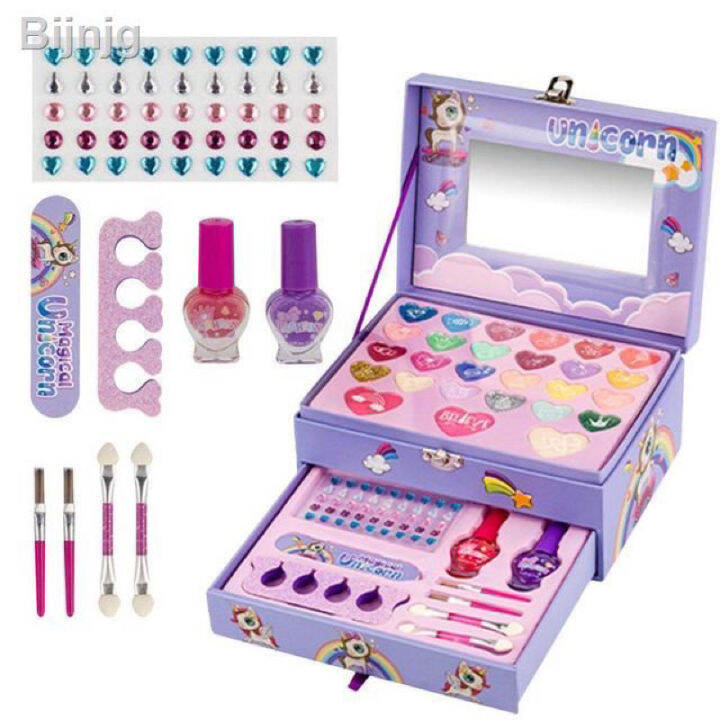 37Pcs Kids Makeup Toy Kit Washable Kids Makeup Beauty Toy Set with ...