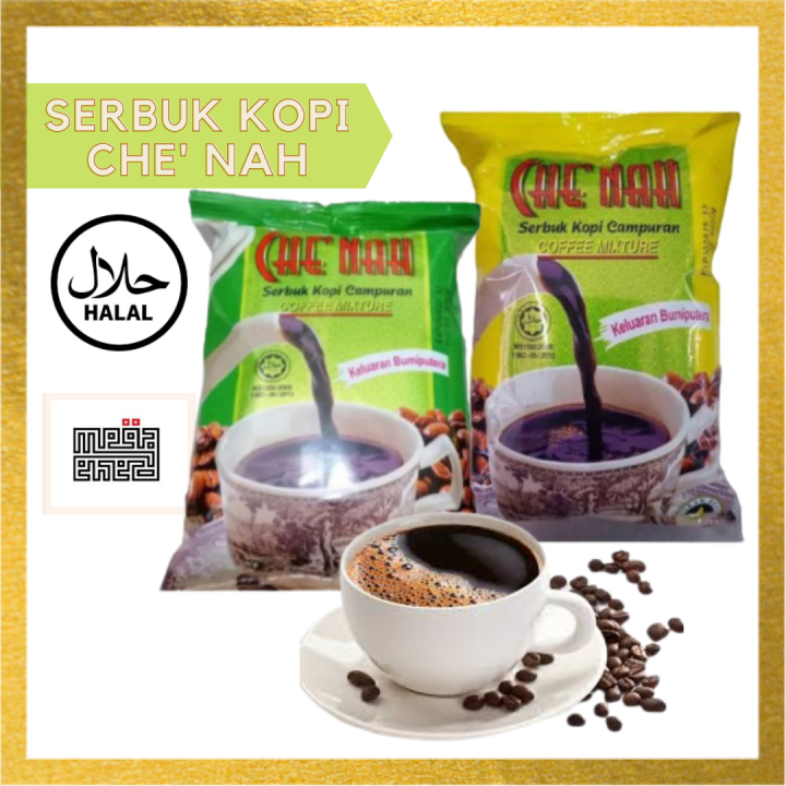 Kopi Che' Nah (Serbuk Kopi Campuran TERBAIK DARI PERAK) 100 gram | Lazada