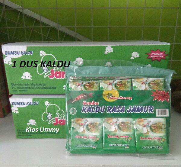 Kaldu Jamur Rasa Original 1 DUS Kaldu Jamur Cap Jamur Merang | Lazada ...