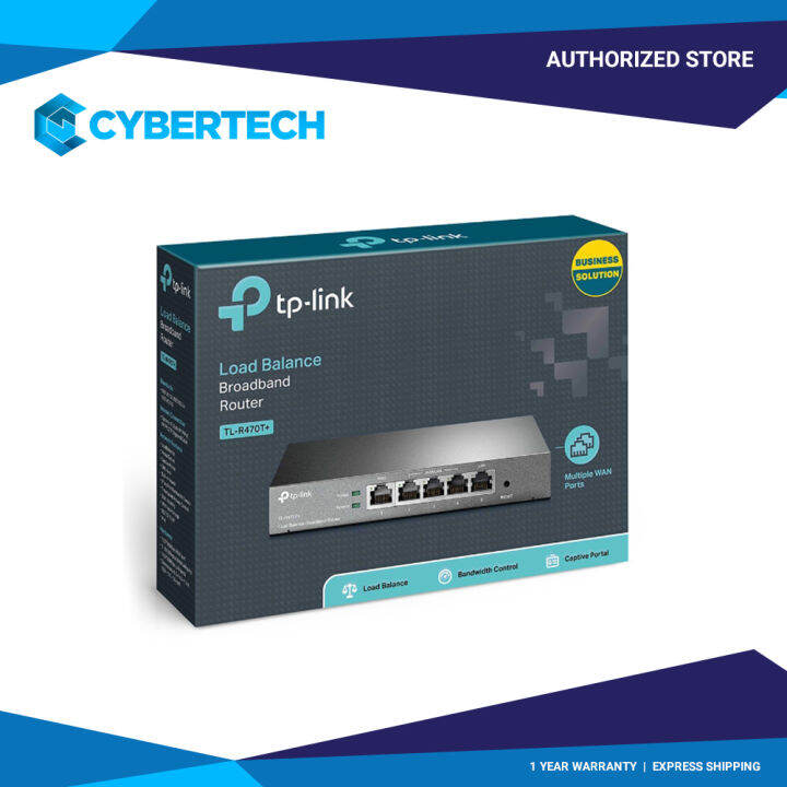 TP-Link TL-R470T+ Load Balance Broadband Router | Lazada PH