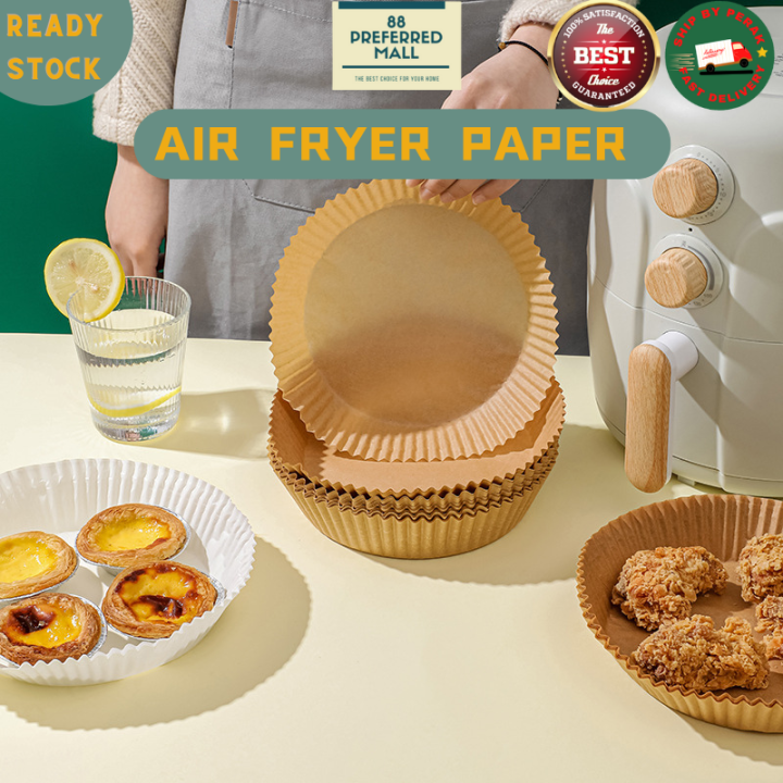 Air Fryer Paper Disposable Airfryer Baking Paper Liner Oil-proof ...