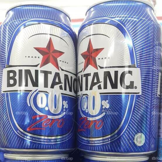 Bintang Zero [0% Alkhol] 330mL 1 Karton isi 24Pcs | Lazada Indonesia