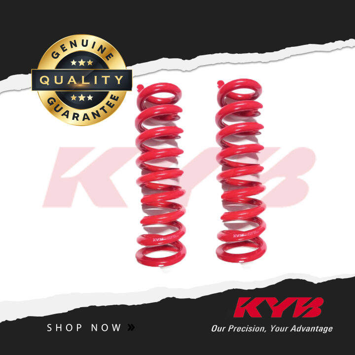 KYB KAYABA (2pcs) K-Flex Lift Coil Spring for Toyota Fortuner | Toyota ...
