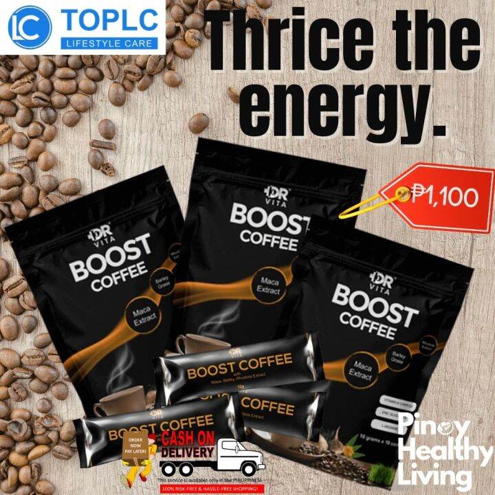 Maca Boost Coffee (10 sachets) by Dr. Vita | Lazada PH