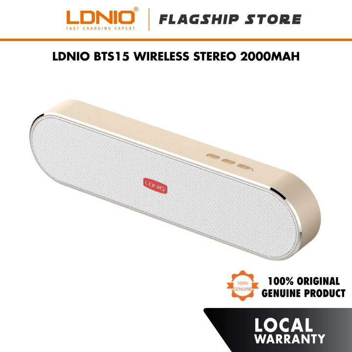 LDNIO BTS15 Portable Bluetooth V5.0 Speaker with Wireless Stereo LI ...