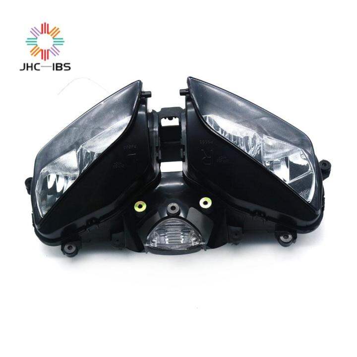 ชิ้นส่วนไฟหน้าไฟหน้ารถจักรยานยนต์โคมไฟสำหรับ Honda CBR600RR CBR 600RR ...