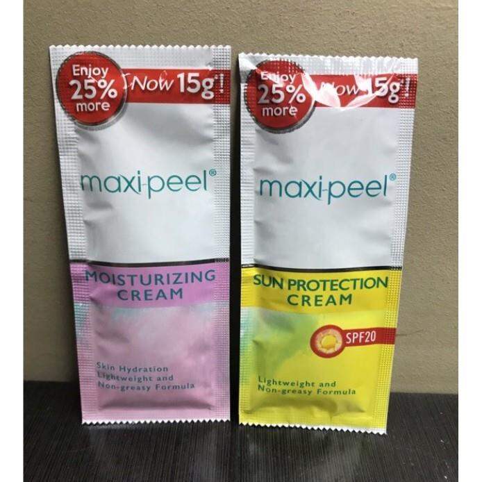 MAXIPEEL Sun Protection Cream SPF20 / Moisturizing Cream 8 | Lazada PH