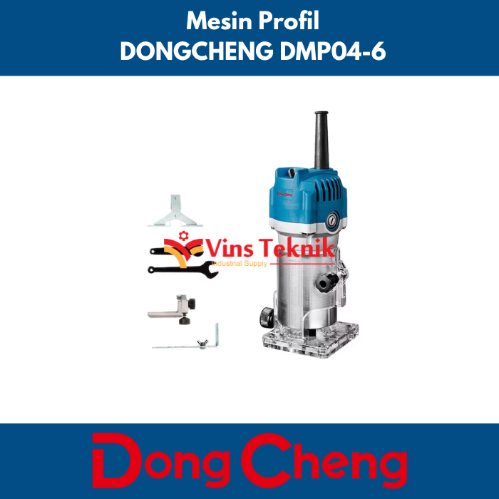 Mesin profil kayu 6MM trimmer listrik DMP 04-6 Dongcheng DMP04-6 ...