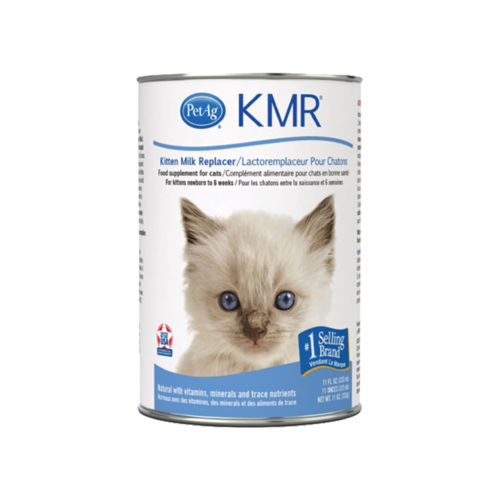 KMR® Kitten Milk Replacer Liquid นมสำหรับลูกแมว แบบน้ำ 11 oz(333 ml ...