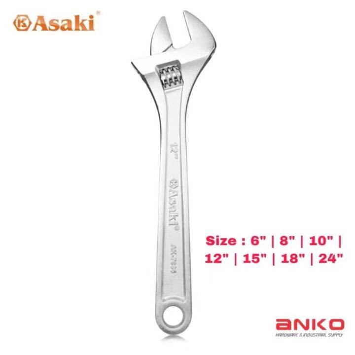 ASAKI ADJUSTABLE WRENCHS | Lazada
