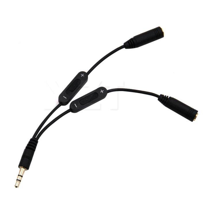 Centechia 3.5Mm Headphone Stereo Audio Y Separator Cable With ...