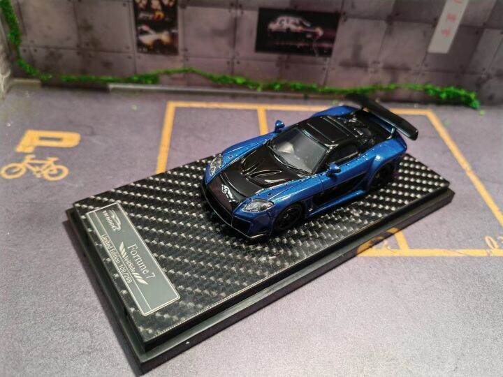 YM Model 1:64 Mazda RX7 Wide Body Veilside Fortune 7 Resin Diecast Car ...