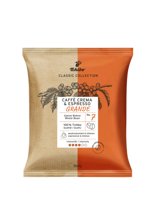 [Coffee Bean] Tchibo Caffe Crema and Espresso Grande Special No 7 ...