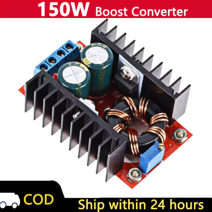 150W/400W DC-DC Boost Converter 10-32V to 12-35V 6A Step Up Power ...