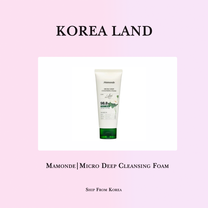 Mamonde | Micro Deep Cleansing Foam (150ml) | Lazada