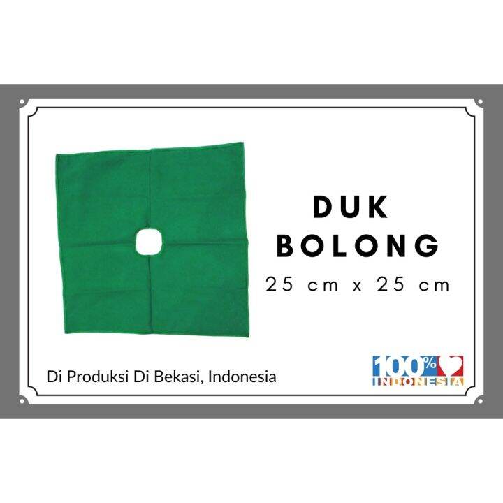 Duk Bolong Kain 25 cm x 25 cm / Duk Lubang 24 cm x 24 cm Kain | Lazada ...