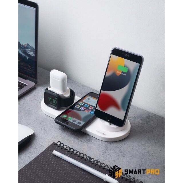 SMARTPRO ChargePro All in 1 Wireless Charger for Iphone, Android ...