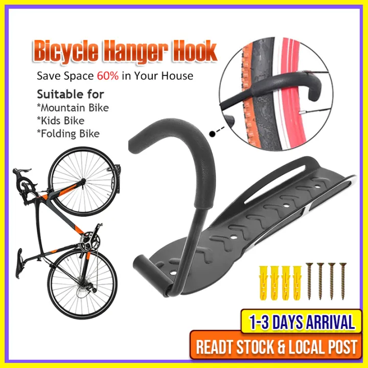 30KG Load-bearing Bicycle Wall Rack Mounted Hook Bike Hanger Hook ...