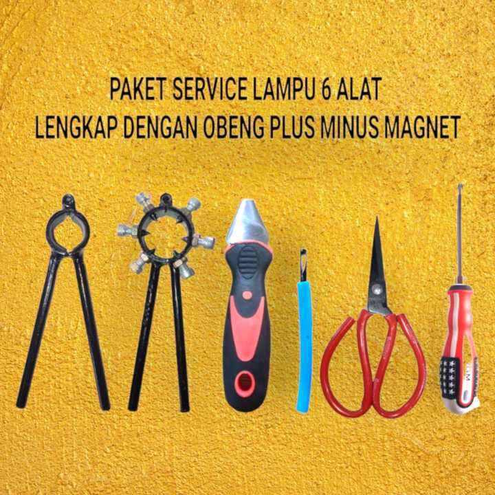 Pembuka Drat Lampu dan Alat Servis Lampu Tang, Ulir Pencongkel Gunting ...
