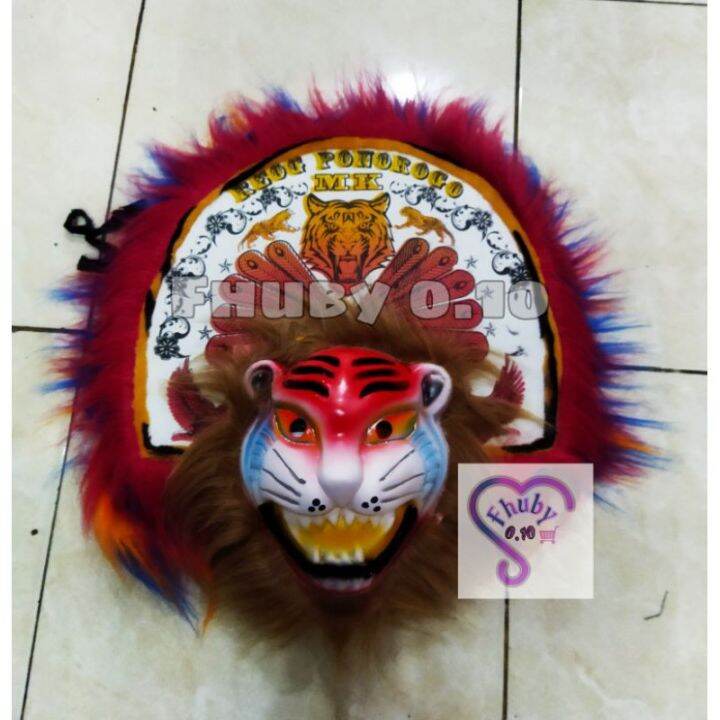 Topeng Reog Anak / Topeng Barongsai Anak / Topeng Adat Kesenian Anak ...