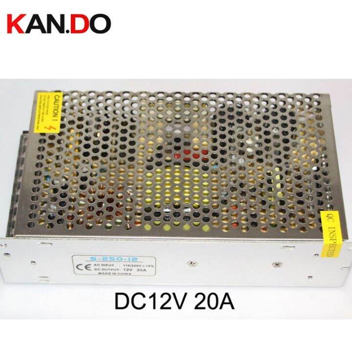 AC transformer 12V 20A camera power box power adaptor DC adaptor 110 ...