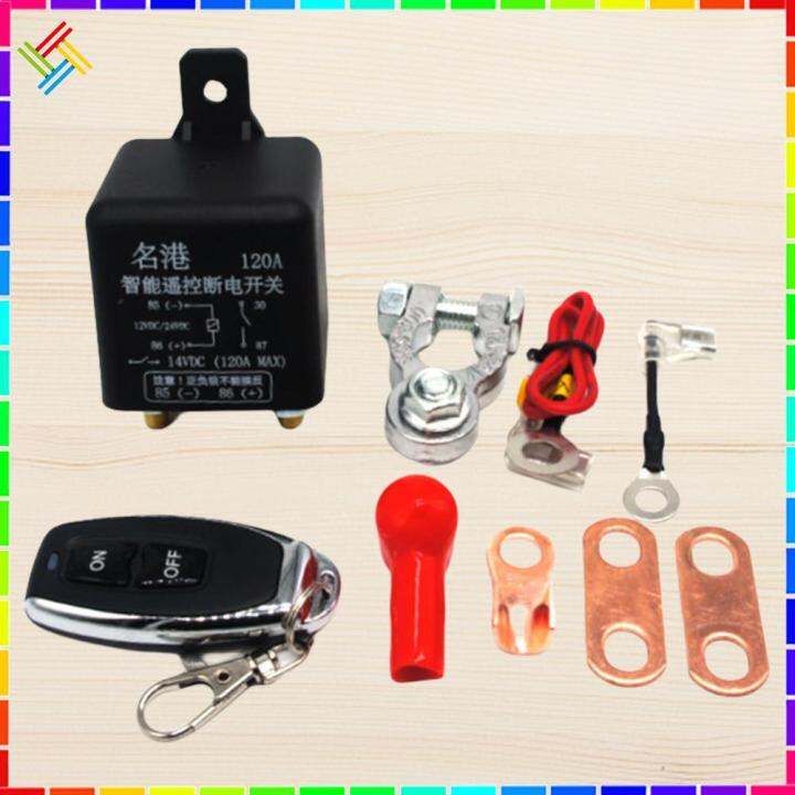⚡ Arrived within 3 days⚡ 12V/24V Cut Off Isolator Remote Control ...